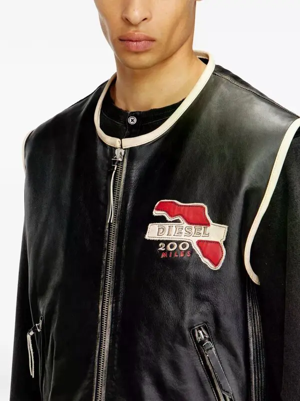 DIESEL® L-flying-20th Zip-up Gilet