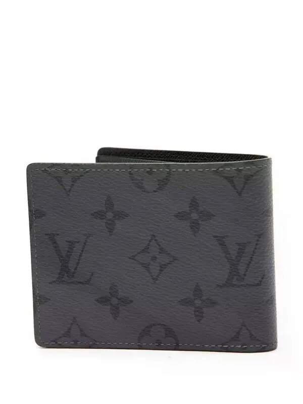 LOUIS VUITTON 2021-2026 Monogram Eclipse Reverse Slender Wallet Small Wallets