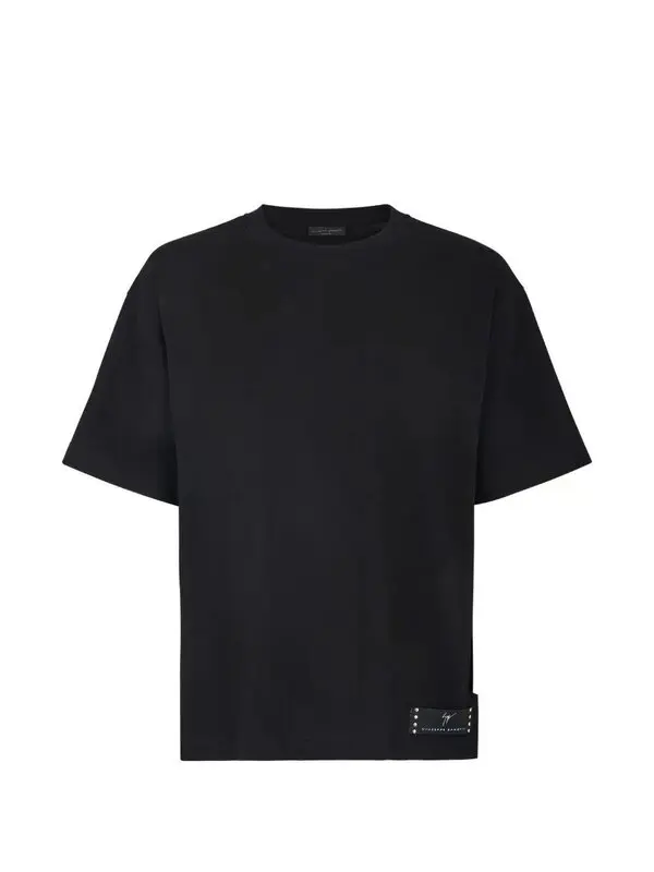GIUSEPPE ZANOTTI Lr-66 Label-detail T-shirt