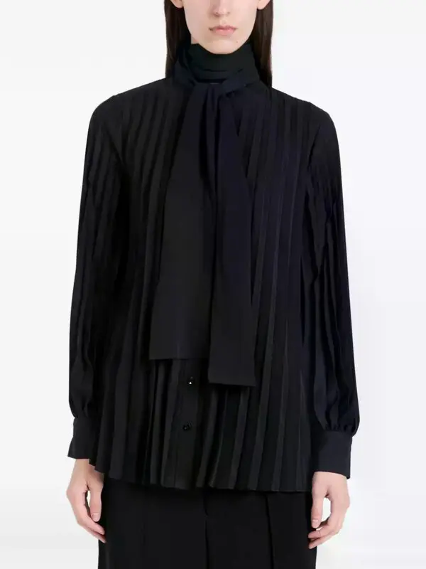 Proenza Schouler Neck-tie Blouse