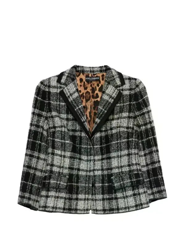 Dolce & Gabbana Tartan Jacket