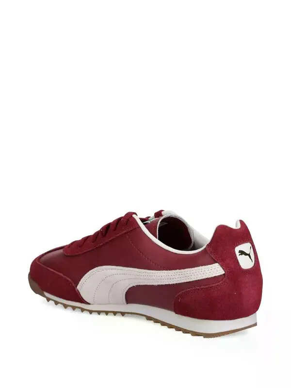PUMA Suede Stripe-detail Sneakers - Red