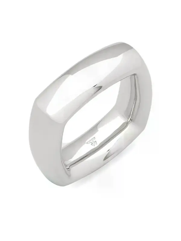 Tom Wood Square-shape Ring - Grey