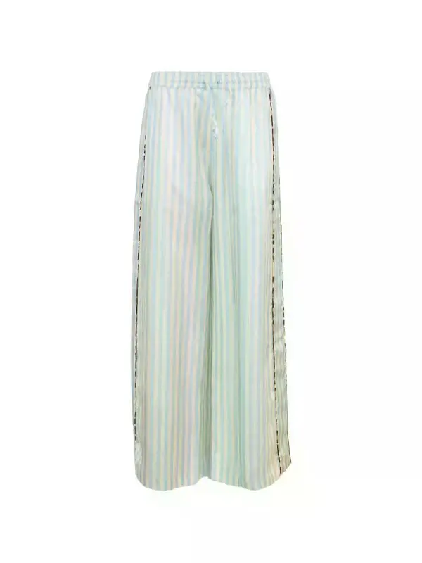 La Prestic Ouiston Giudecca Striped-trim Trousers