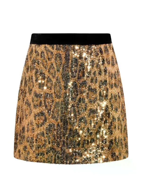 Roberto Cavalli Animal-print Mini Skirt
