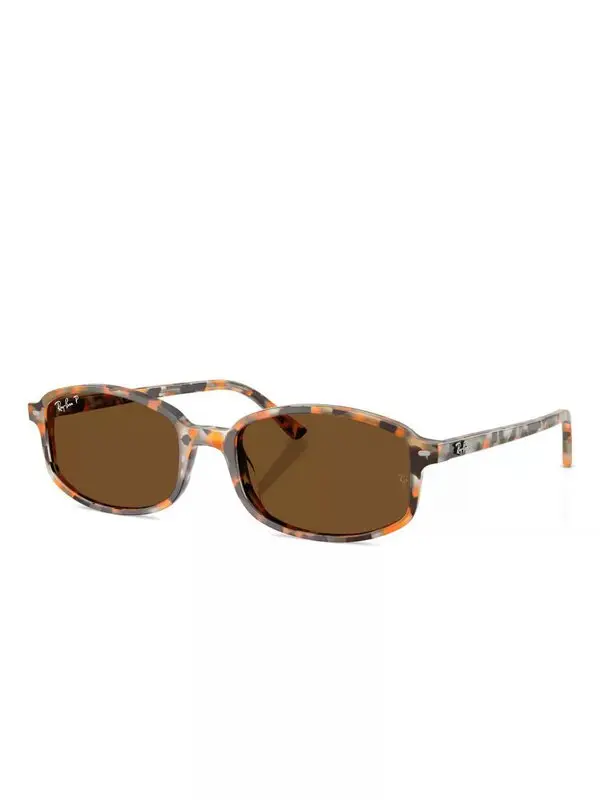 Ray-ban Tortoiseshell Oval-frame Sunglasses