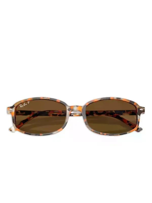 Ray-ban Tortoiseshell Oval-frame Sunglasses