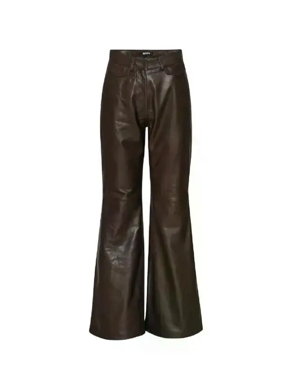 ROTATE BY BIRGER CHRISTENSEN Leather Trousers