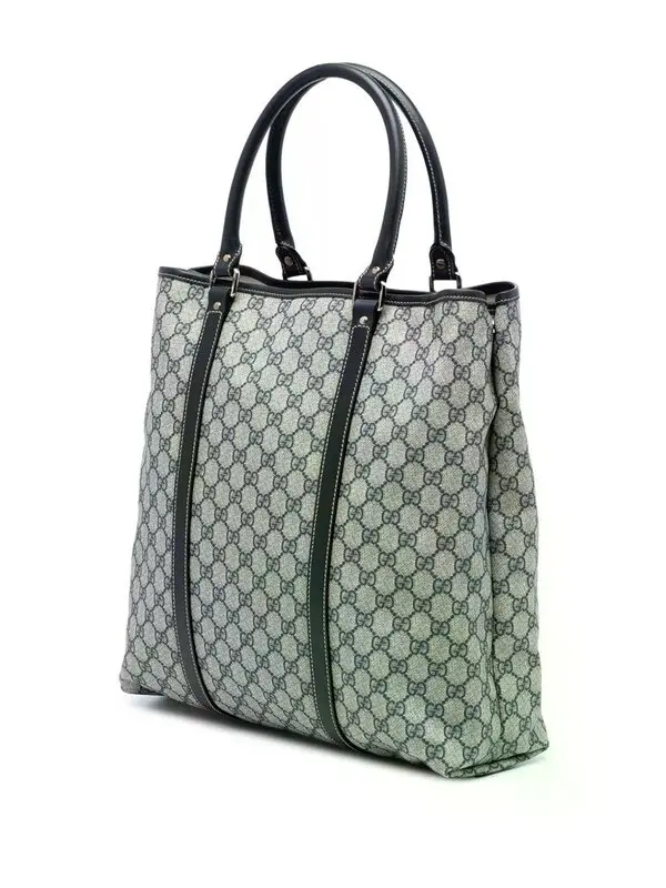 Gucci Gg Supreme Joy Vertical Tote - Brown