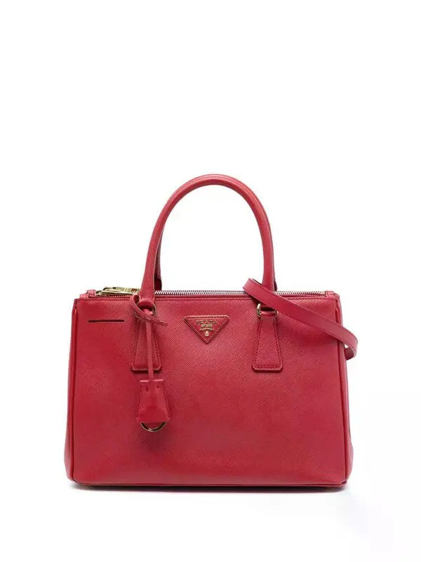 Prada Galleria Double Zip Satchel