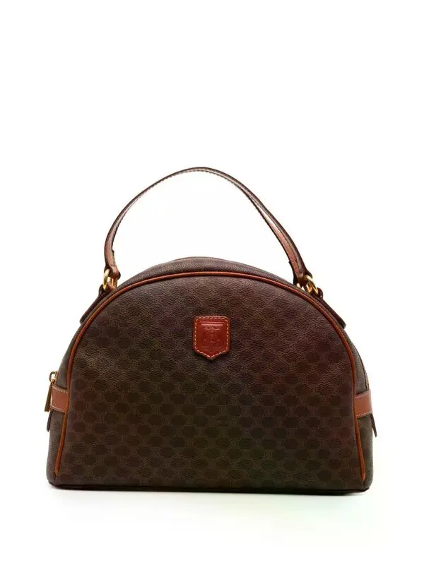Celine 1996 Macadam Coated Canvas Handbag