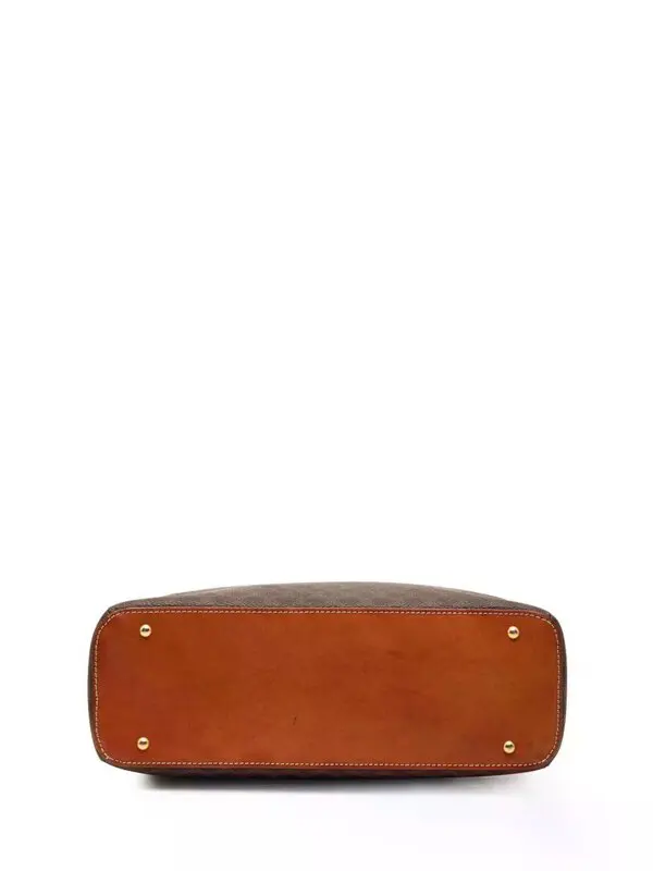 Celine 1996 Macadam Coated Canvas Handbag