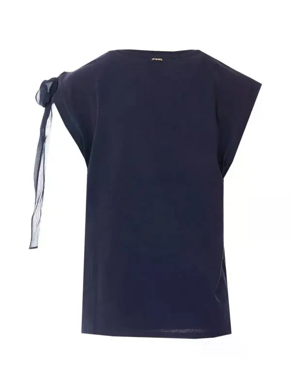 TWINSET Tie-detail Crew-neck T-shirt