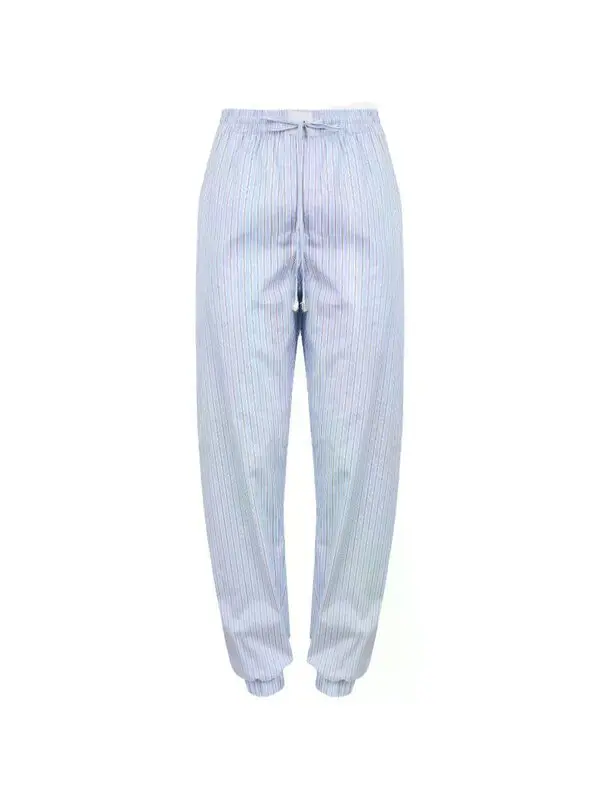 Attico Striped Drawstring Trousers