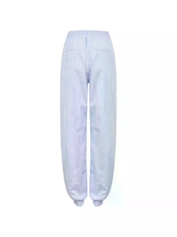 Attico Striped Drawstring Trousers