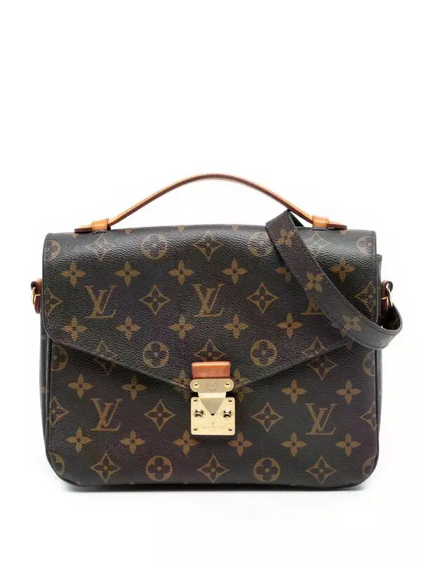 LOUIS VUITTON 2016 Monogram Pochette Metis Satchel