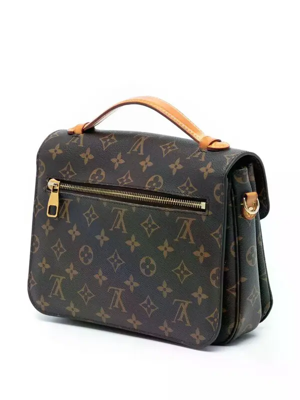 LOUIS VUITTON 2016 Monogram Pochette Metis Satchel