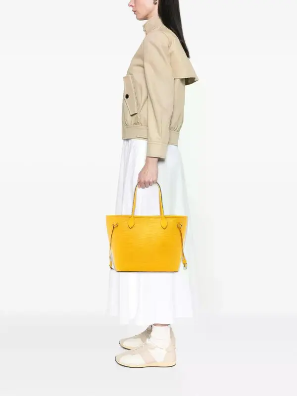 LOUIS VUITTON 2000-2025 Epi Neverfull Mm Tote Bag - Yellow
