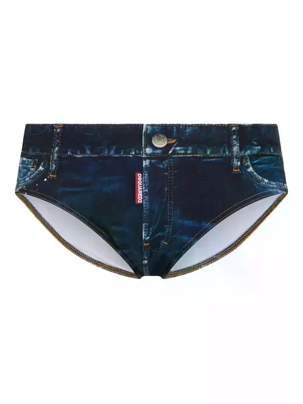 Dsquared2 Logo Detail Swim Trunks