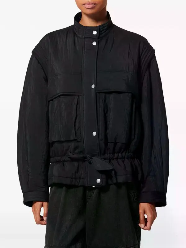MARANT ETOILE Blandina Flap-pocket Jacket - Black