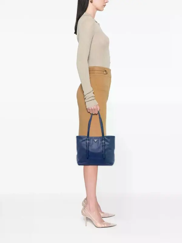 Prada Saffiano Soft Shopping Tote Bag