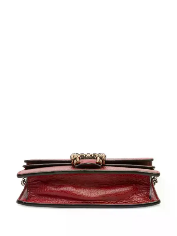 Gucci Dionysus Mini Leather Crossbody Bag - Red