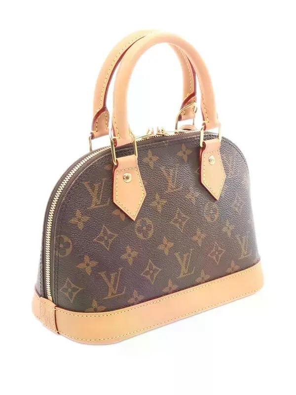 LOUIS VUITTON 2021-2026 Monogram Alma Bb Satchel