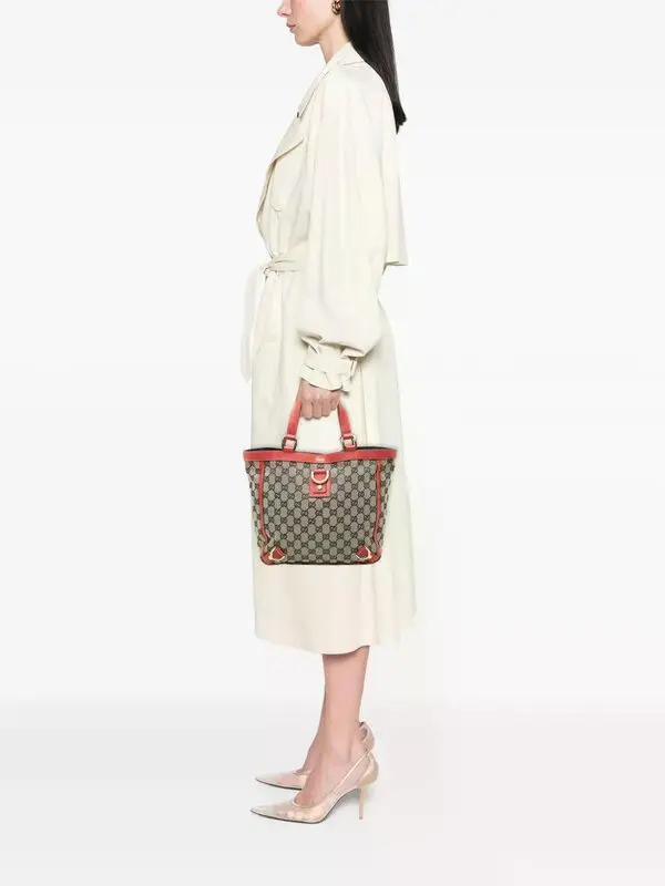 Gucci Gg Canvas Abbey D-ring Tote Bag