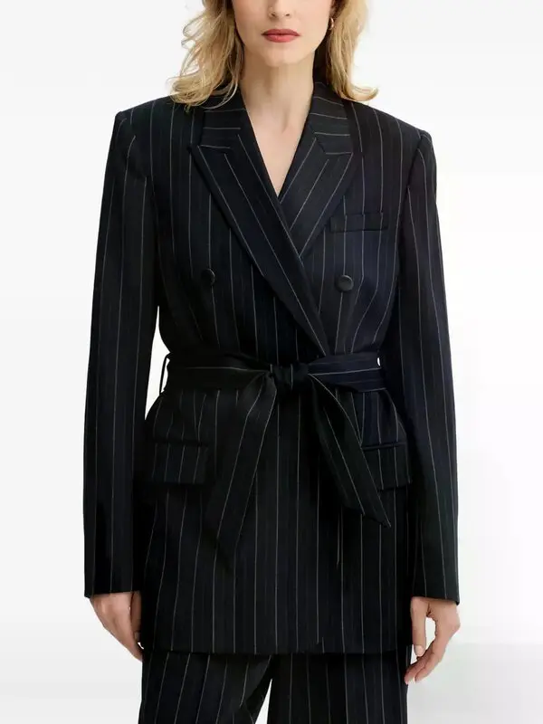 Rag & Bone Pinstripe Double-breasted Blazer