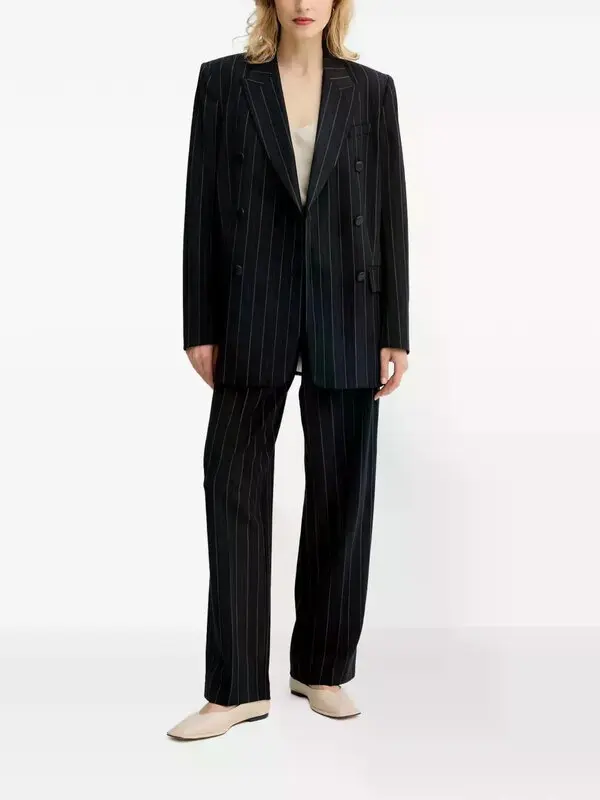 Rag & Bone Pinstripe Double-breasted Blazer