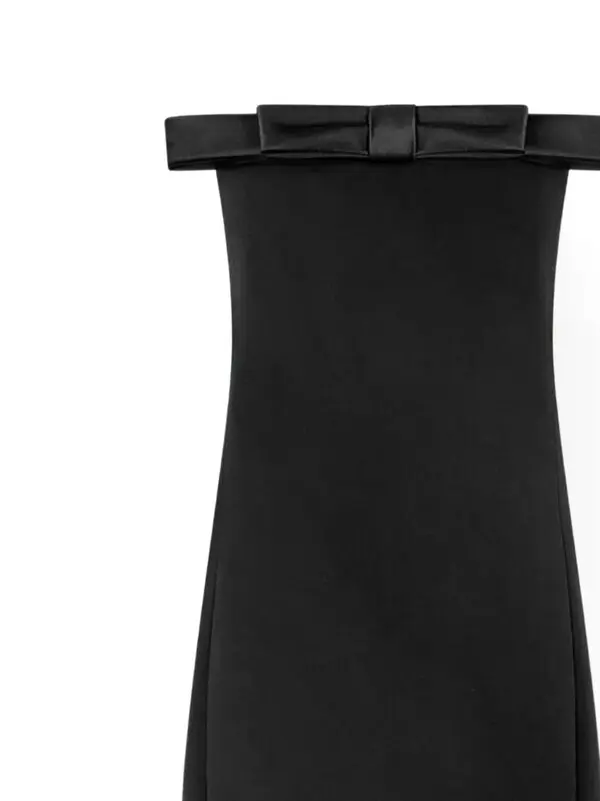TOM FORD Bow-detail Strapless Maxi Dress