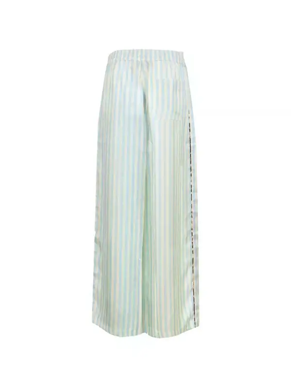 La Prestic Ouiston Giudecca Striped-trim Trousers