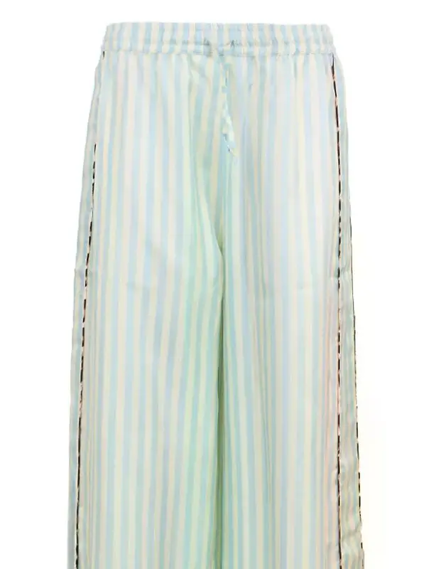 La Prestic Ouiston Giudecca Striped-trim Trousers
