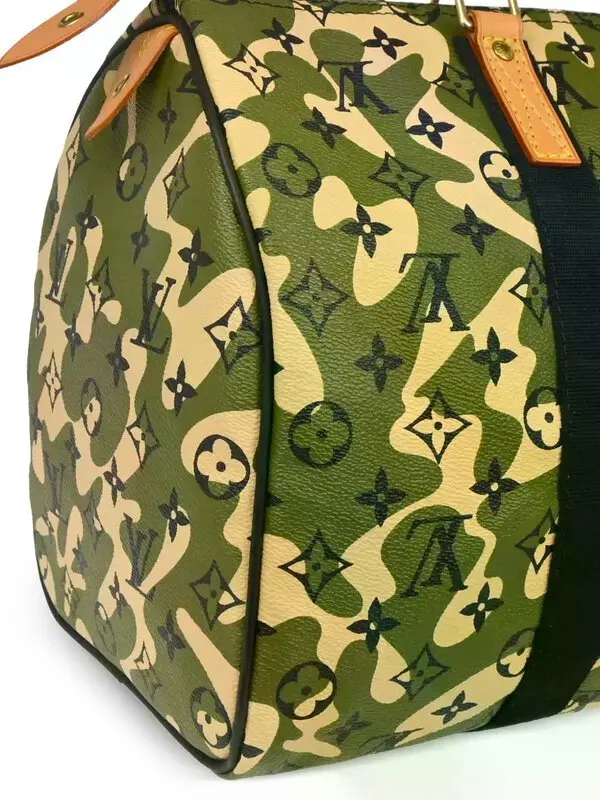 LOUIS VUITTON 2008 35 Speedy Camouflage Tote
