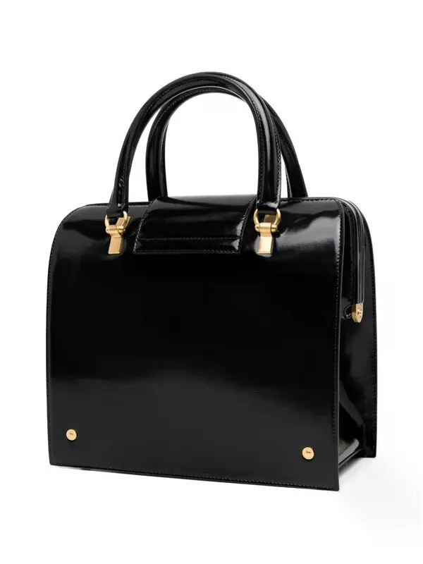 Thom Browne Top Handle Structured Tote Bag