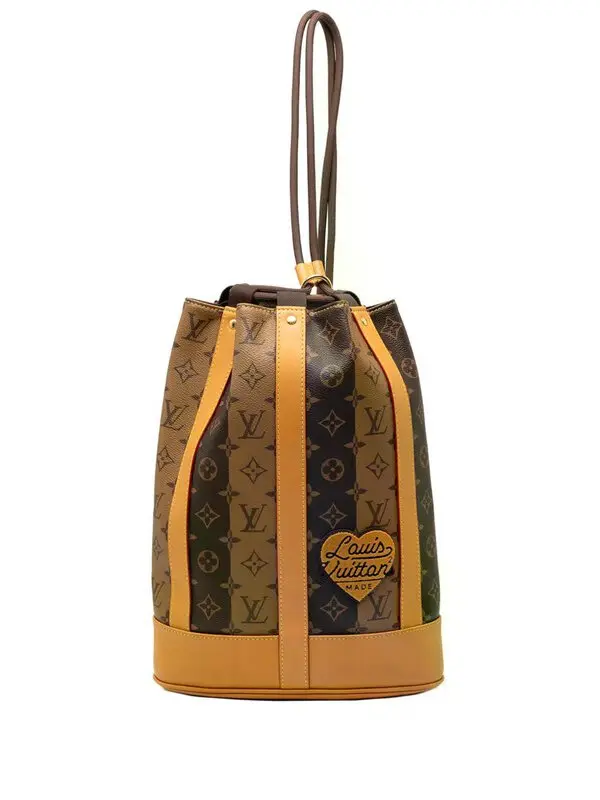 LOUIS VUITTON 2021-2025 Nigo Monogram Reverse Randonnee Backpack