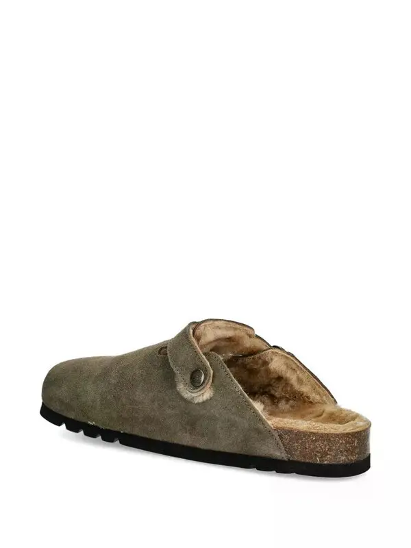 DR. SCHOLL'S SHOES Suede Buckle Mules