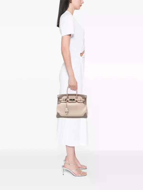 Hermès 2013 Ghillies Birkin Retourne 35 Handbag - Brown