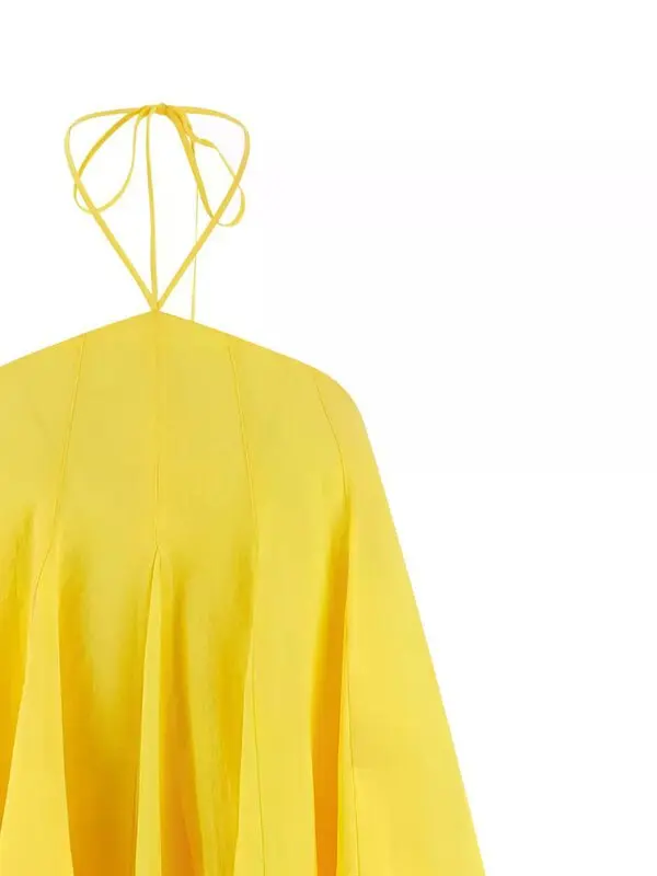 Jacquemus The Triangle Mini Dress - Yellow