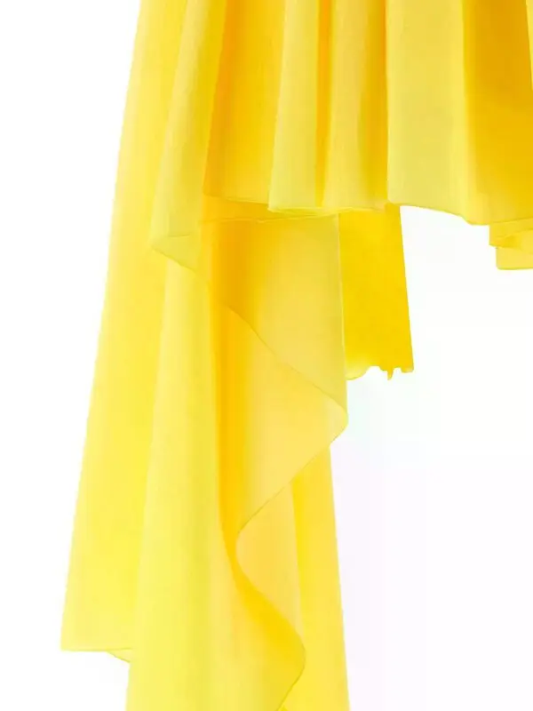 Jacquemus The Triangle Mini Dress - Yellow