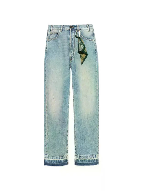 DARKPARK Frayed Hem Jeans
