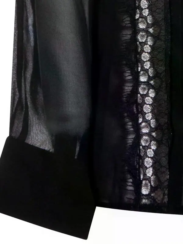 Roberto Cavalli Lace-panel Blouse
