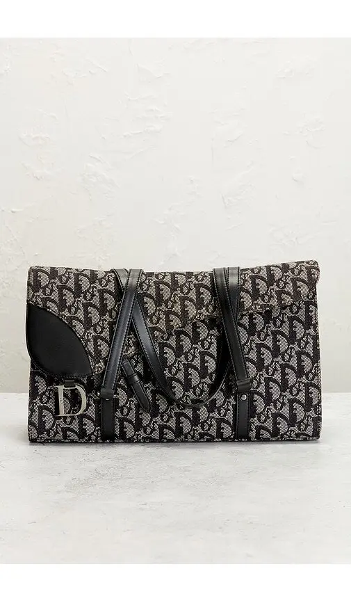 Undefined Dior Trotter Saddle Handbag