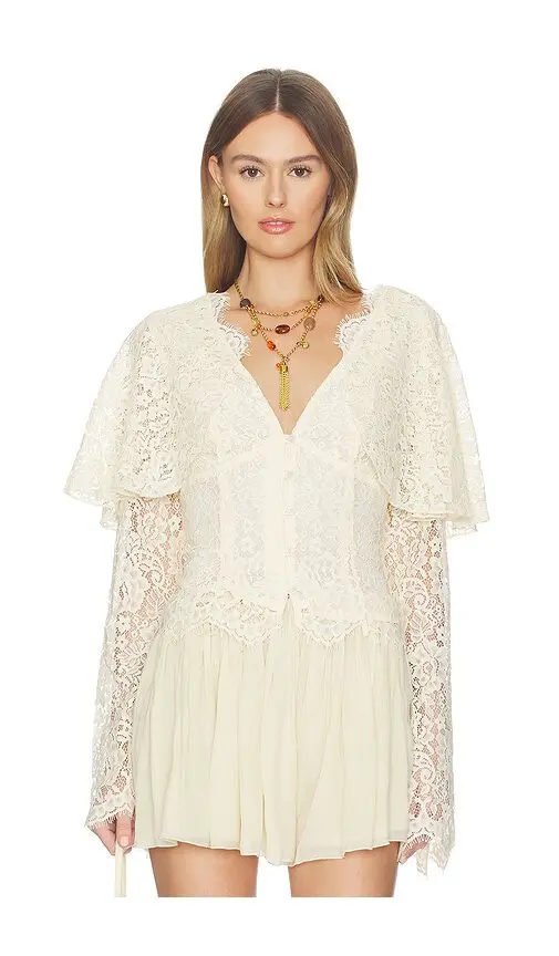 Tularosa Clarissa Lace Top
