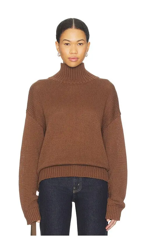 SNDYS. Elm High Neck Knit Jumper