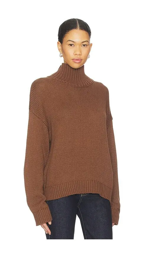 SNDYS. Elm High Neck Knit Jumper