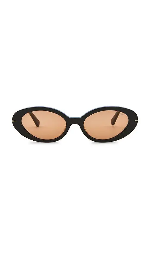 SAD EYEWEAR Bloom Tinted Sunglasses - Espresso & Bronze Lens
