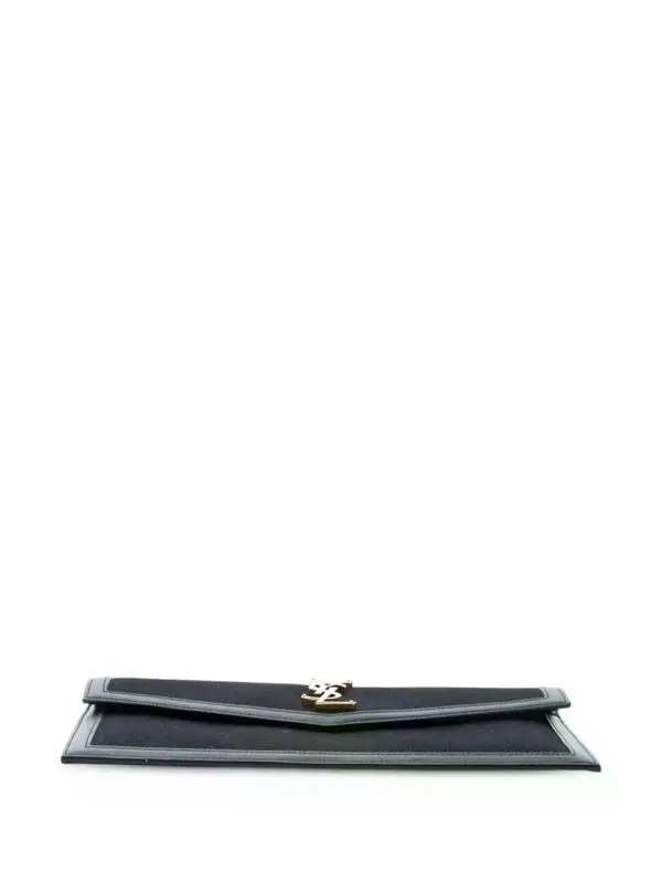 Saint Laurent 2020 Canvas Monogram Uptown Pouch