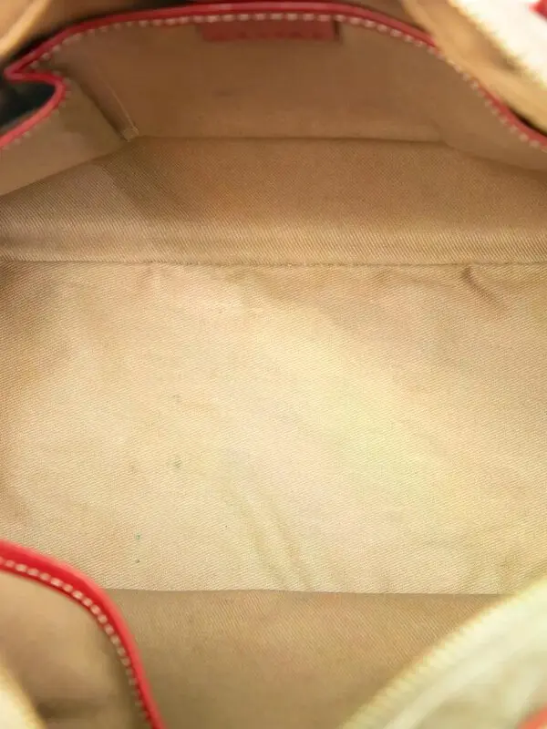 Celine 2002 Macadam Coated Canvas Handbag