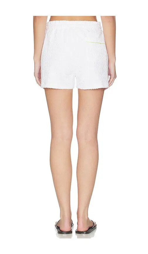 Casablanca Waves Monogram Towelling Short